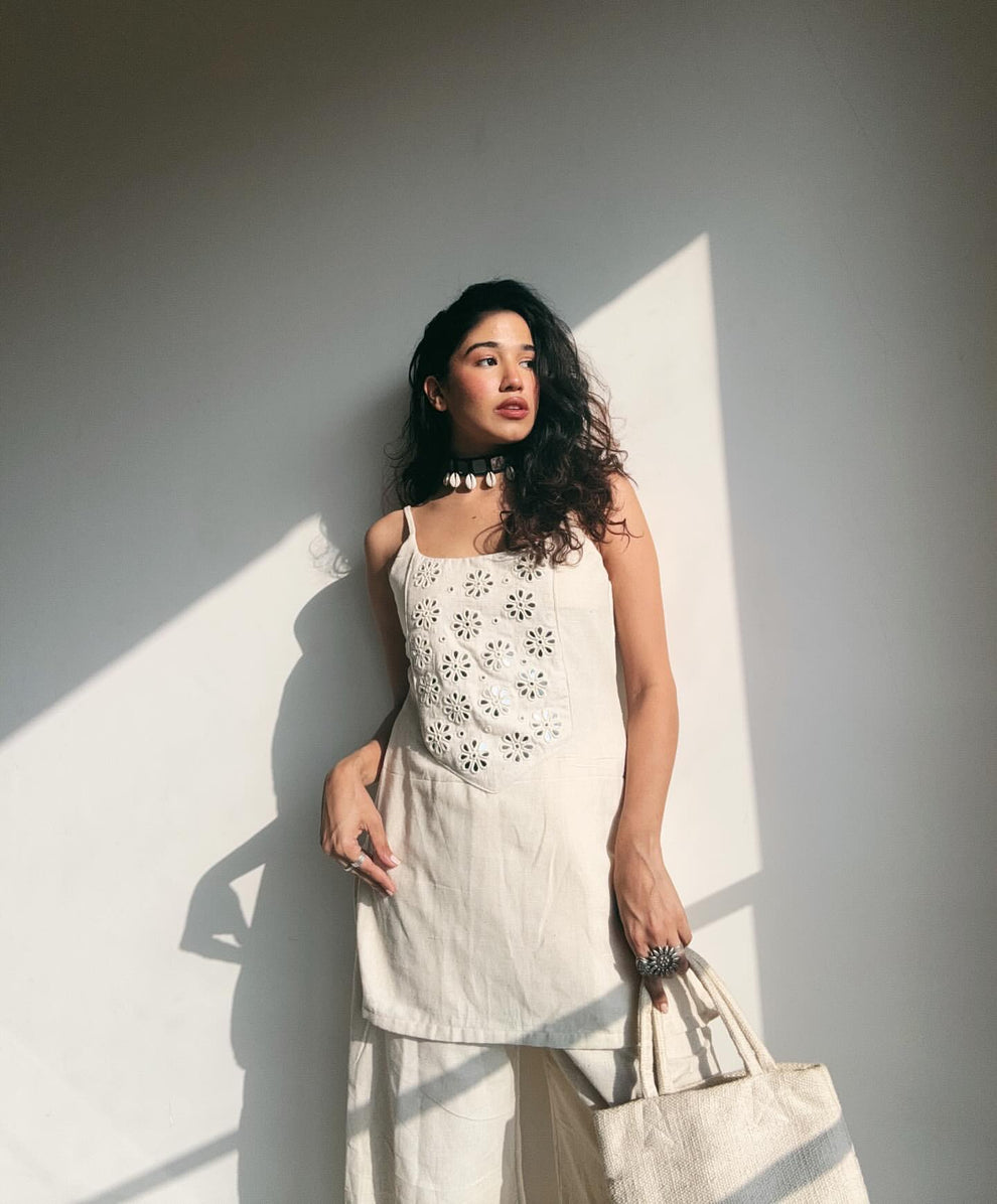 SHEESH PHOOL KURTA SET – Rang Rasiyaa